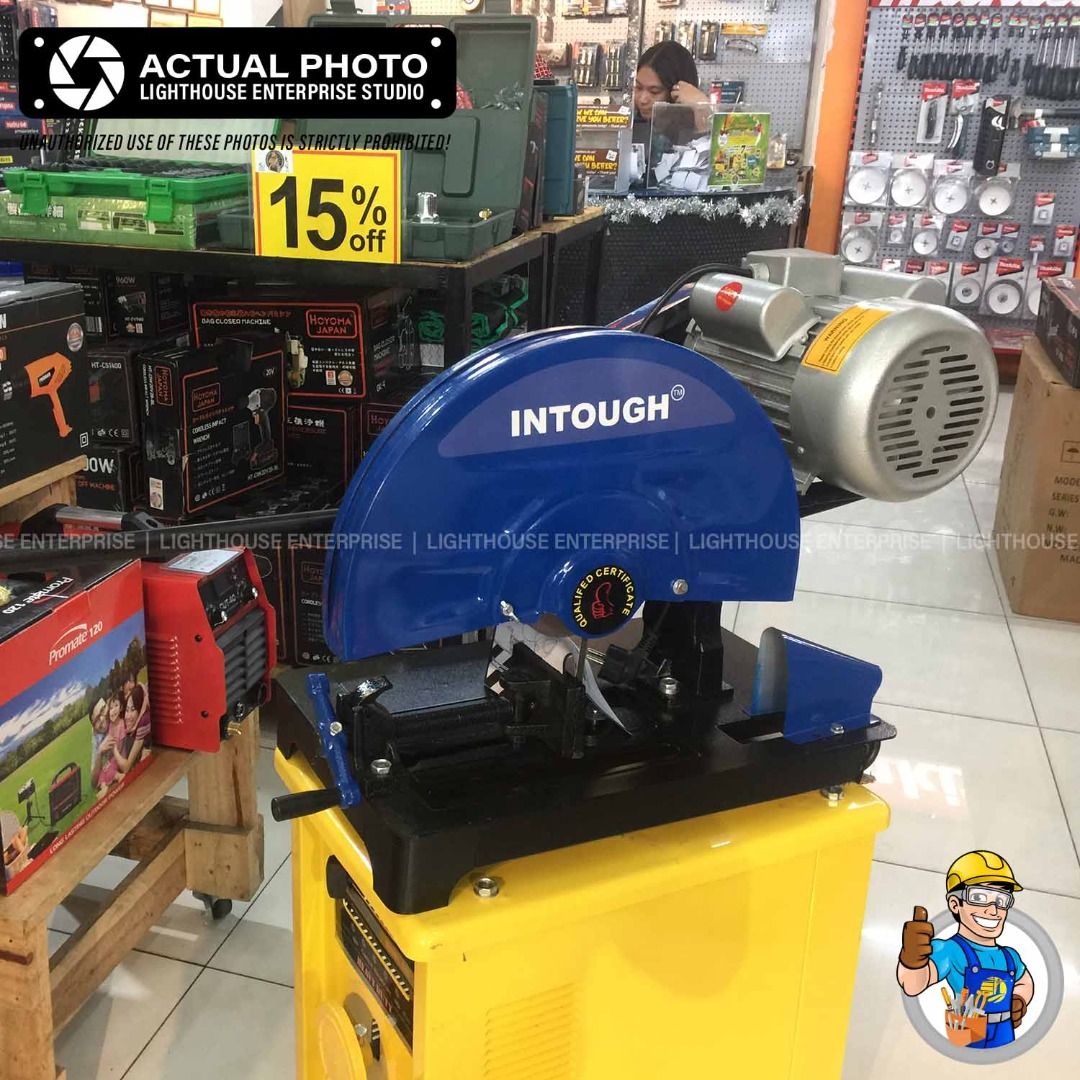 INTOUGH Japan Industrial Type 3HP 2200w Belt Driven Cut Off Machine ...