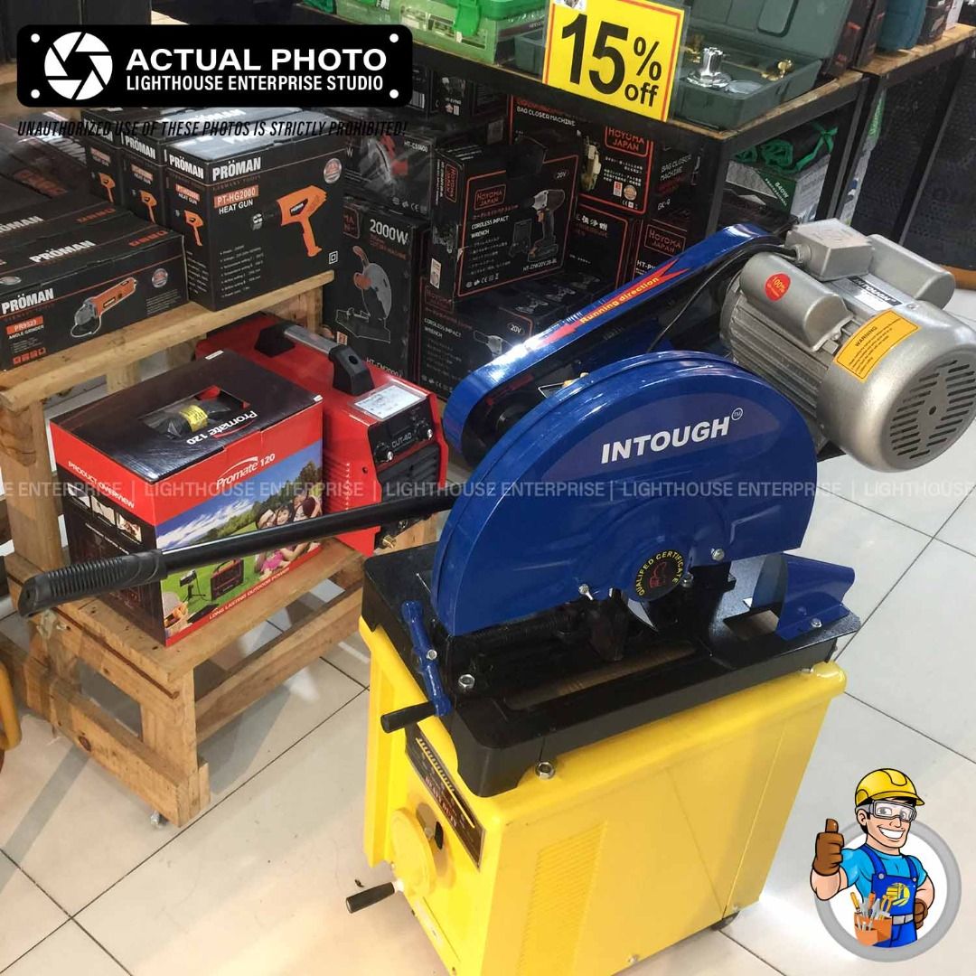 INTOUGH Japan Industrial Type 3HP 2200w Belt Driven Cut Off Machine ...