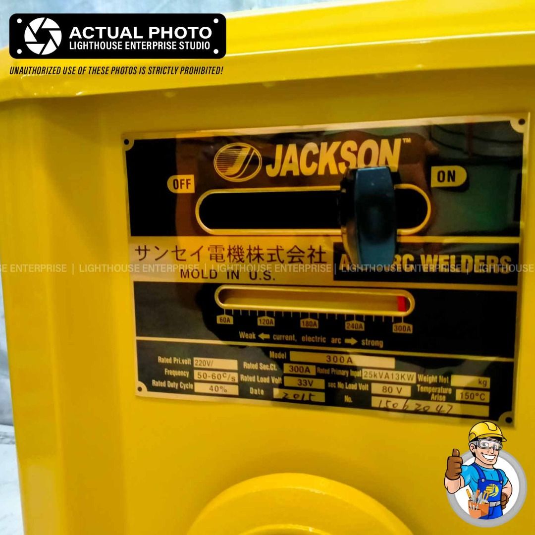 JACKSON Commercial Series 300A Welding Machine (JWMC-300A) w/ FREE Cut ...