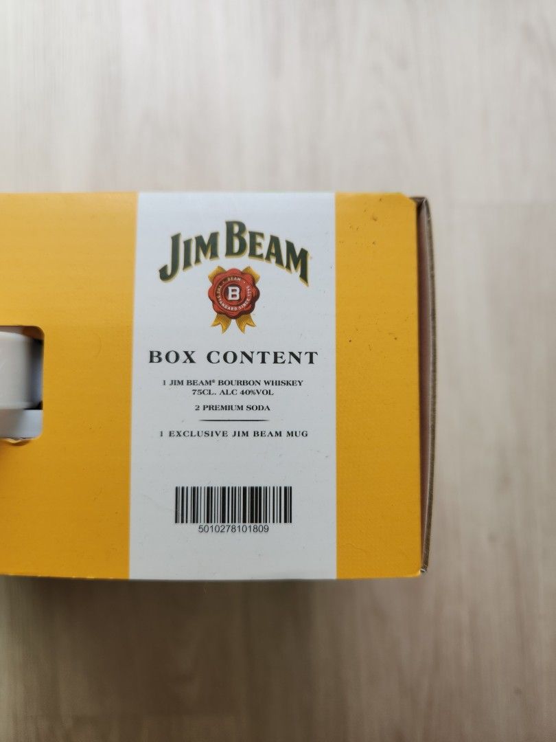 Jim beam whiskey highball making kit, Food & Drinks, Alcoholic ...