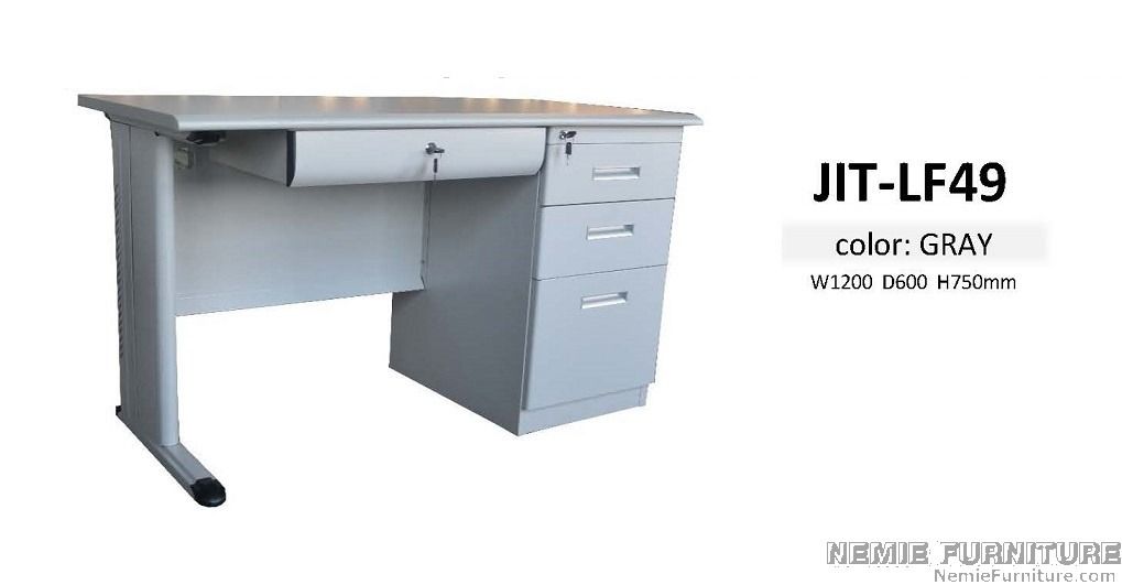 JIT LF49 office table, Furniture & Home Living, Office Furniture ...