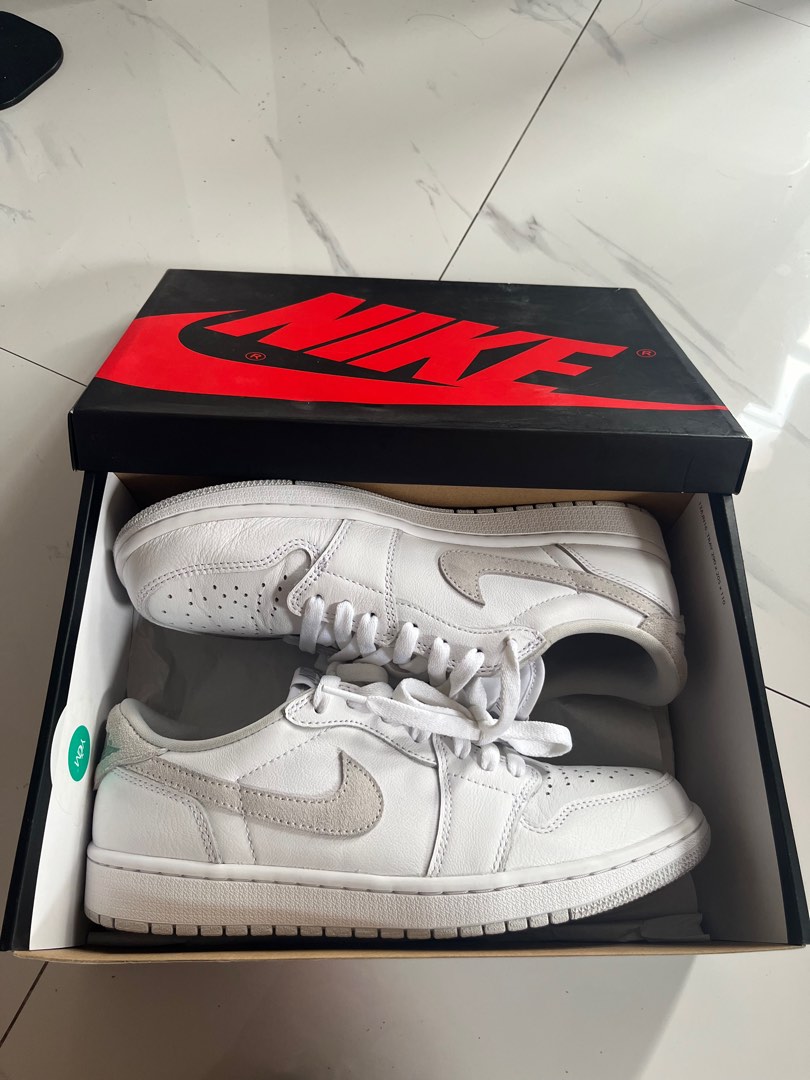 Jordan 1 og low neutral grey, Men's Fashion, Footwear, Sneakers on ...