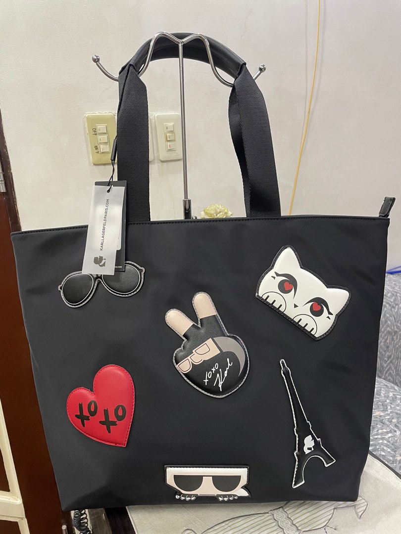 Karl lagerfield totebag on Carousell