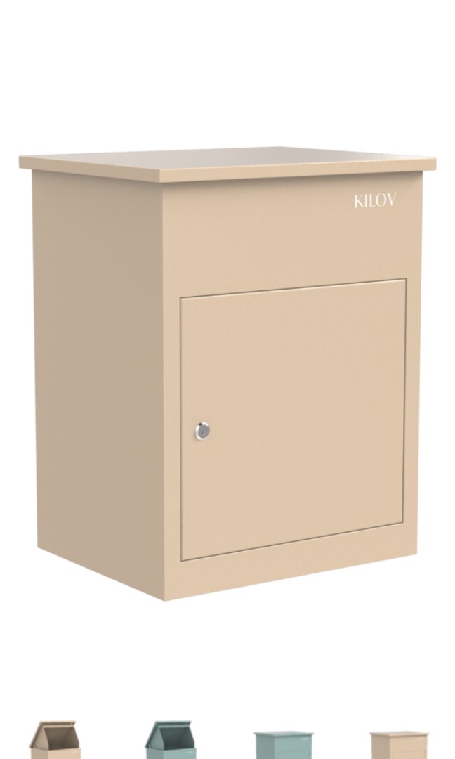 Kilov Kompac secure parcel locker, Furniture & Home Living, Security ...
