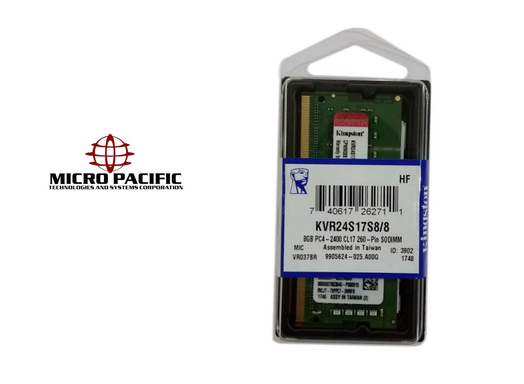 Kingston KVR24S17S8/8GB, Computers & Tech, Desktops on Carousell