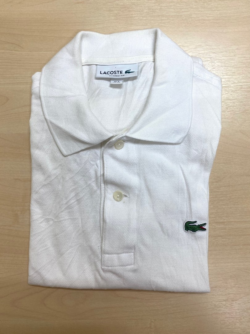 LACOSTE MADE IN JAPAN LONG POLO SHIRTS, Men's Fashion, Tops & Sets ...