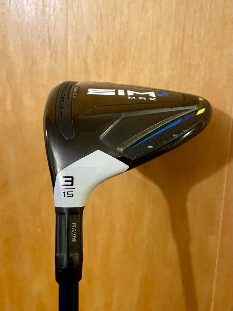 (Left Hand) Taylormade Sim 2 Max Golf Wood 3 (15 degree loft), Sports ...