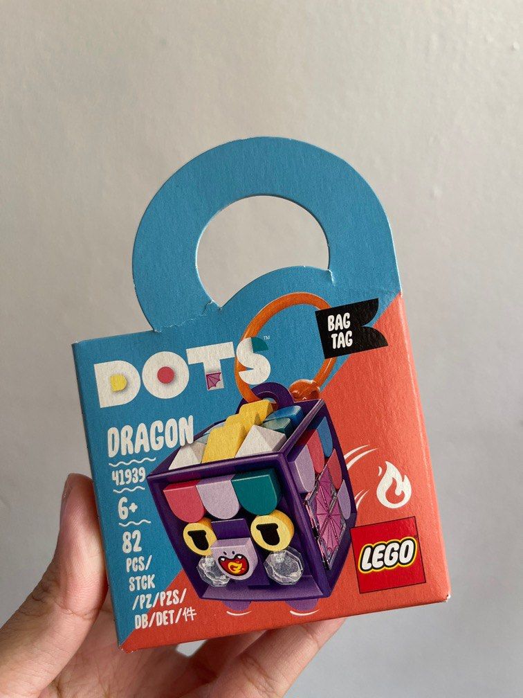 LEGO DOTS Dragon Keychain, Hobbies & Toys, Toys & Games on Carousell