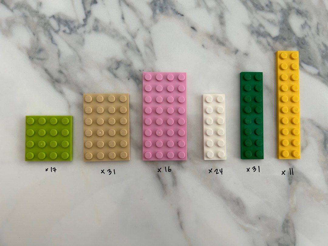 Lego flat pieces and baseplates, Hobbies & Toys, Toys & Games on Carousell