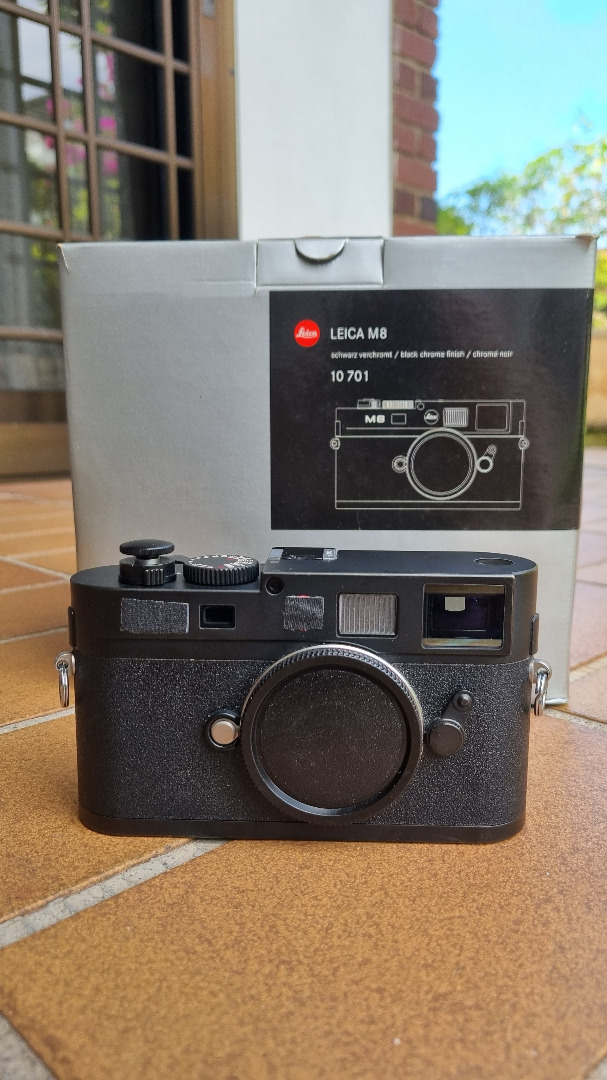 Leica M8 Black Chrome, Photography, Cameras on Carousell