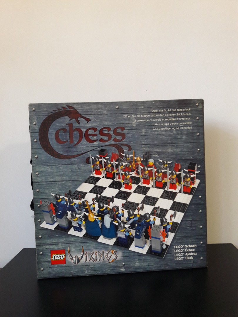 Limited Edition Lego G577 Vikings Chess Set with Free Lego Minifigs ...