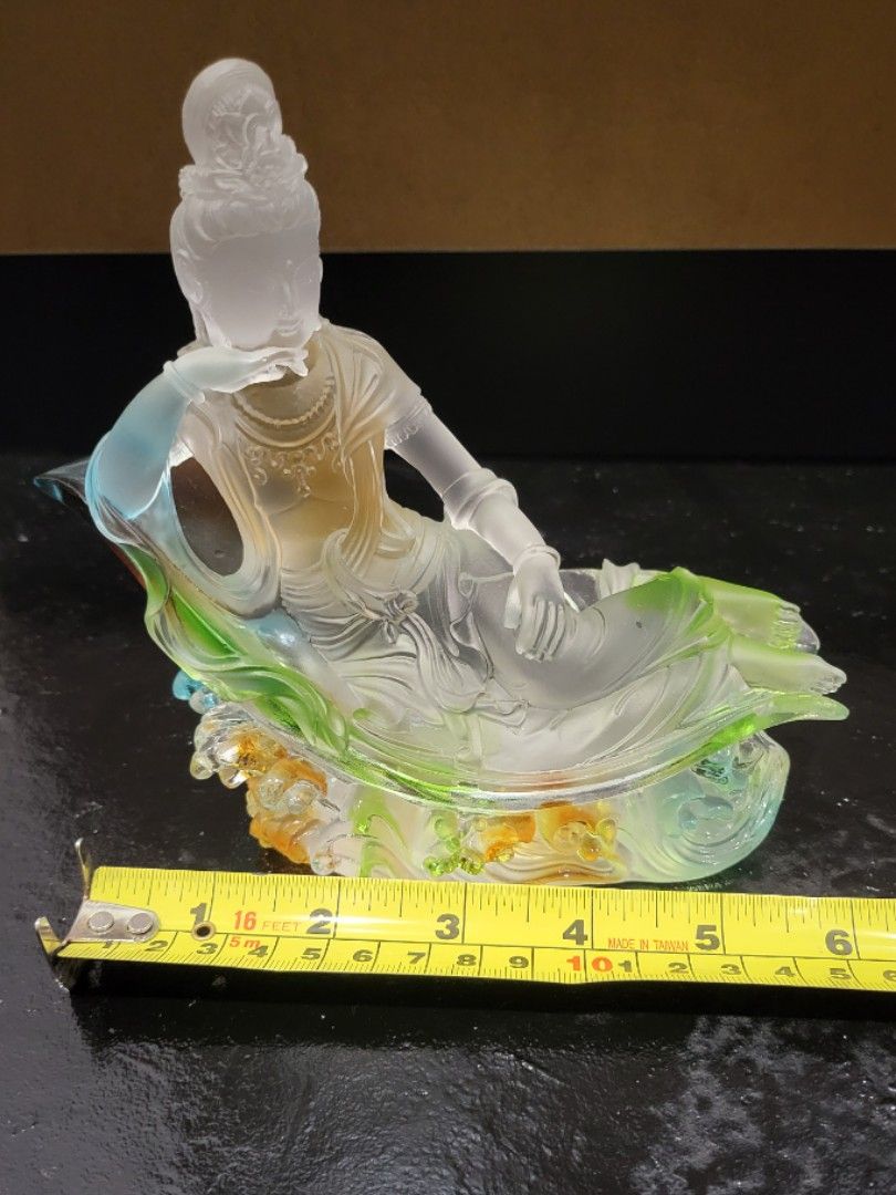 Liu li guan yin and guan gong, Furniture & Home Living, Home Decor ...