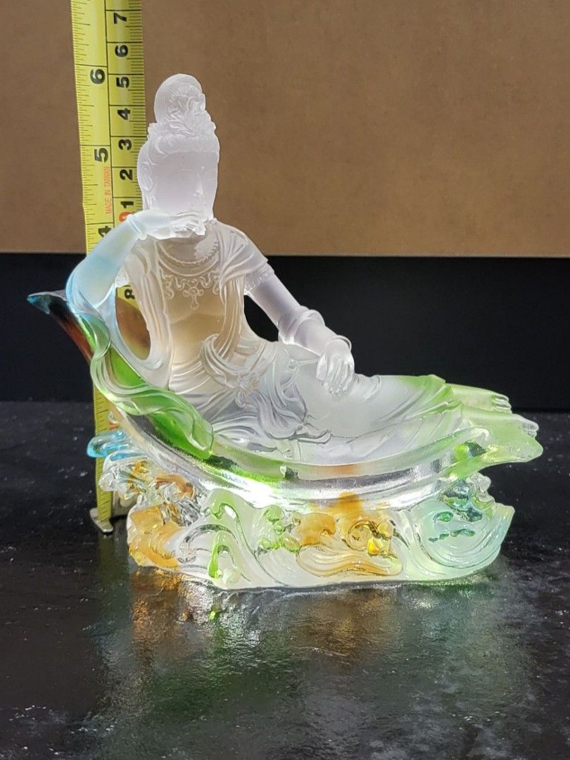 Liu li guan yin and guan gong, Furniture & Home Living, Home Decor ...