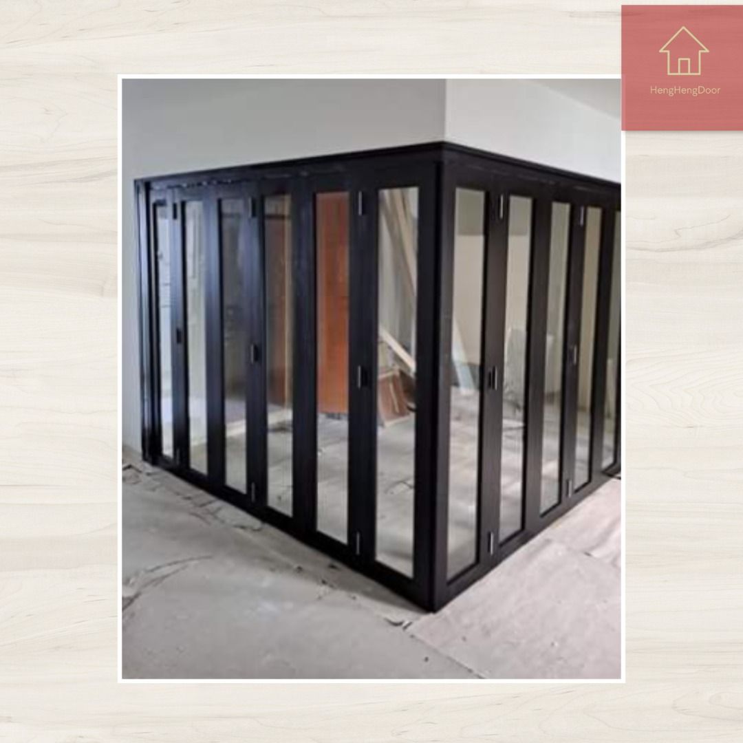 L-Shape Folding Partition Door, Furniture & Home Living, Furniture ...