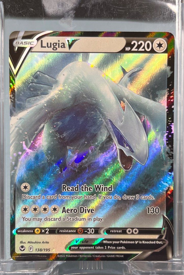 Lugia V - 138/195 - Ultra Rare, Hobbies & Toys, Toys & Games on Carousell