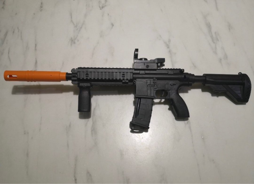 M416 HK416 Toy Blaster Gun, Hobbies & Toys, Toys & Games on Carousell