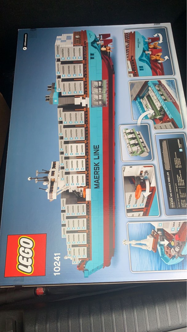 MAERSK LINE TRIPLE- E LEGO, Hobbies & Toys, Toys & Games on Carousell