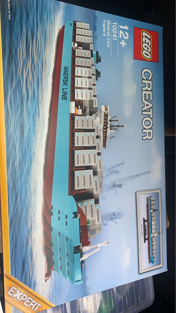 MAERSK LINE TRIPLE- E LEGO, Hobbies & Toys, Toys & Games on Carousell