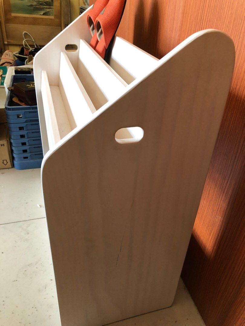 Magazine or Slipper rack Japan laminated wood, Furniture & Home Living ...