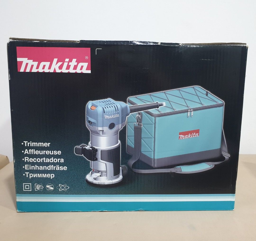 Makita hand router/trimmer RT0700CX2, Furniture & Home Living, Home ...