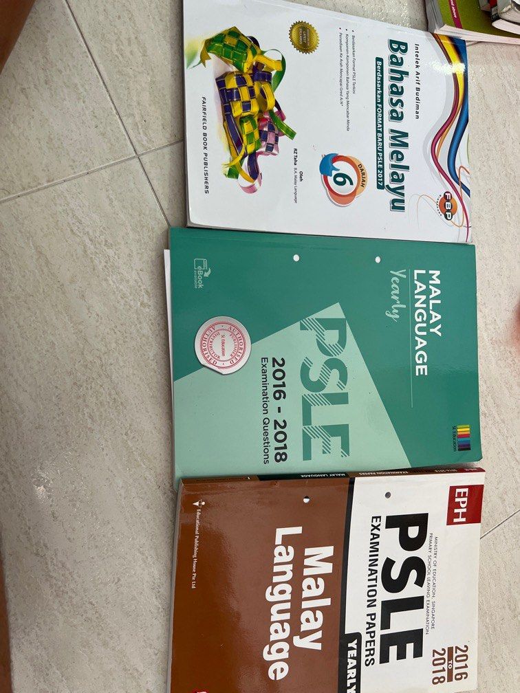 Malay psle primary 6 preparation assessment books, Hobbies & Toys ...