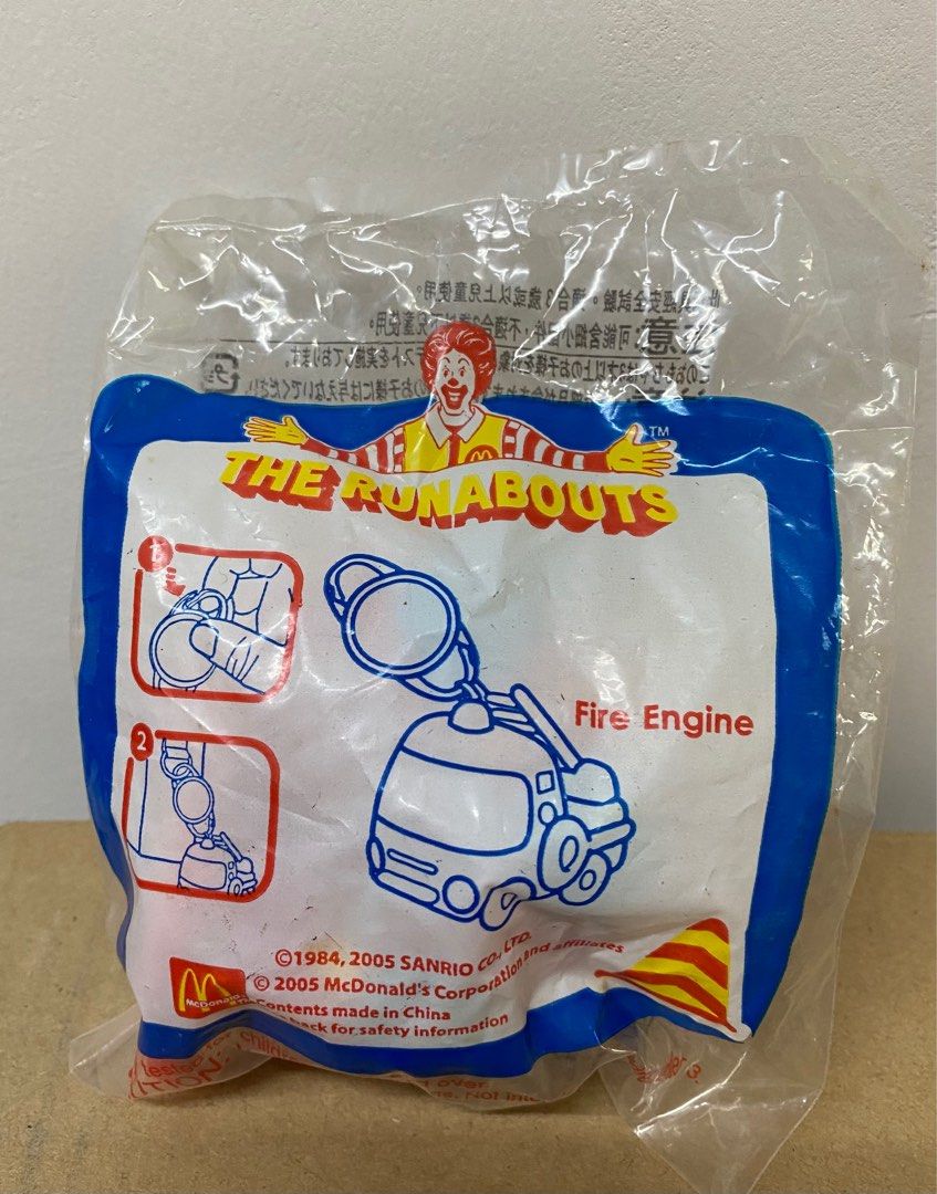 McDonald Sanrio The Runabouts 車仔 匙扣 掛飾 吊飾 2005, 興趣及遊戲, 玩具 & 遊戲類 - Carousell