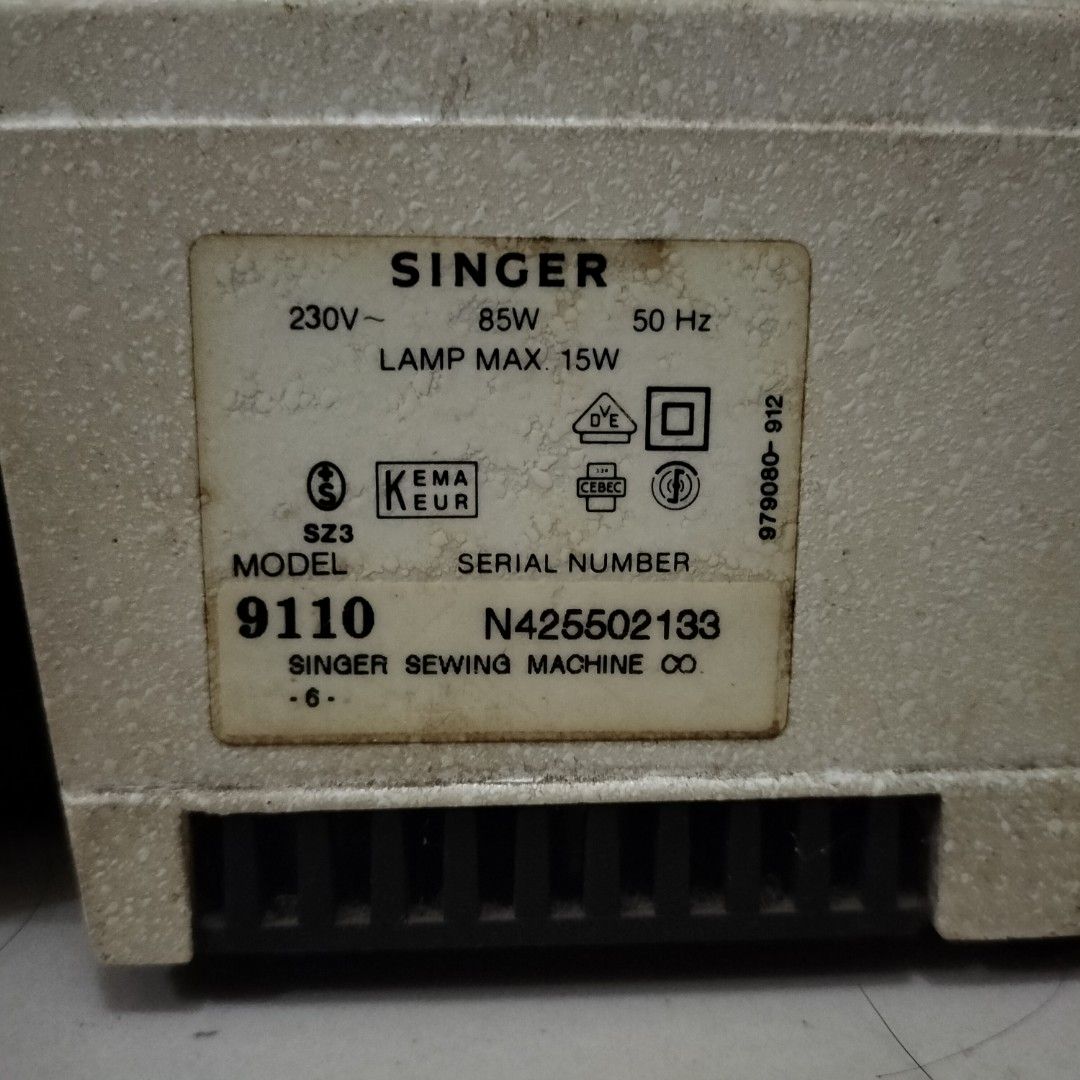 Mesin Jahit Singer model 9110, Elektronik, Lainnya di Carousell