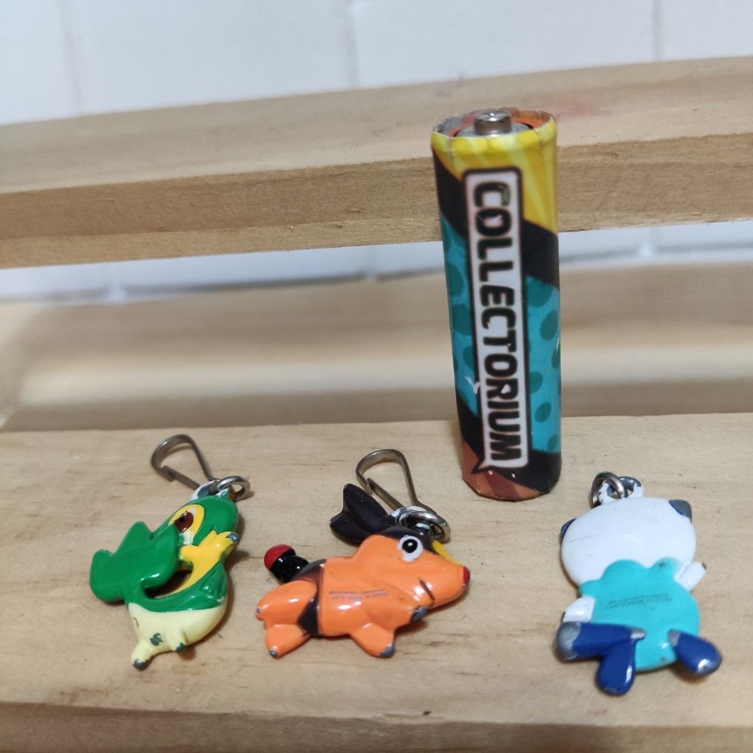 Metal Pokemon Keychain Unova Starters Snivy Tepig Oshawott, Hobbies ...