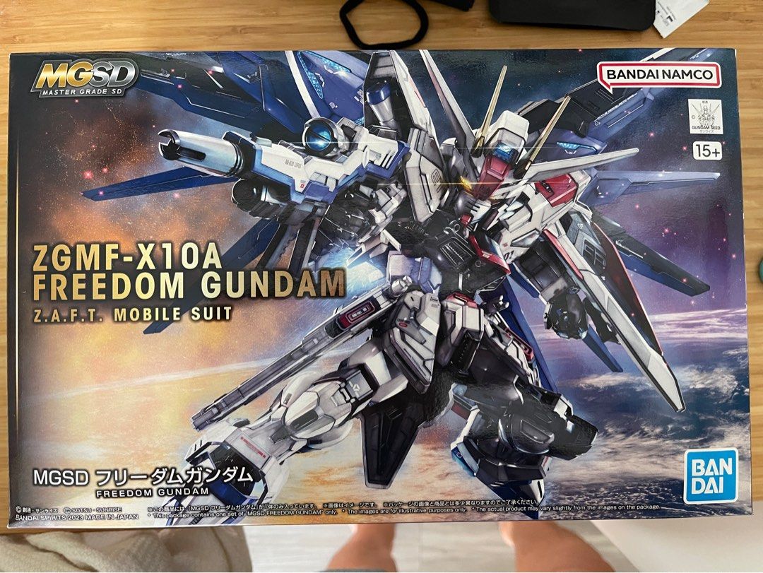 MGSD Freedom Gundam, Hobbies & Toys, Toys & Games on Carousell