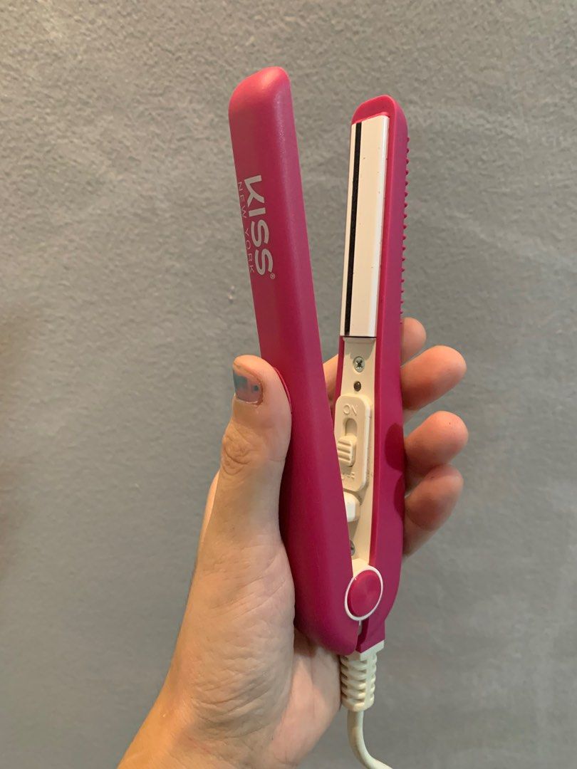 Mini Hand Carry Hair Iron / Hair Straightener on Carousell