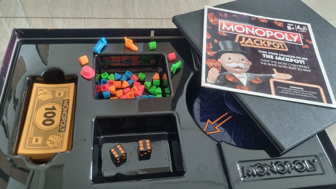 Monopoly Jackpot, Hobbies & Toys, Toys & Games on Carousell