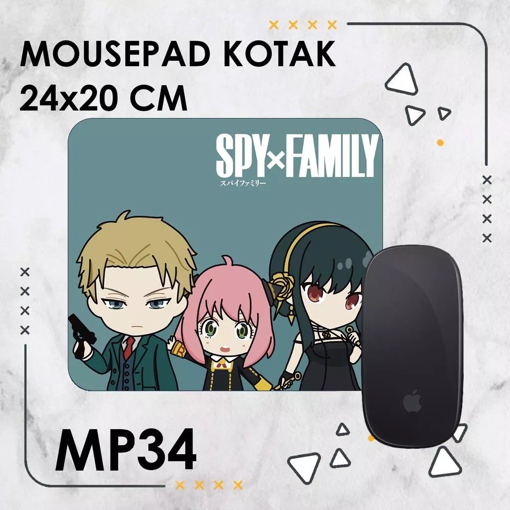 MOUSE PAD CHARACTER SPY X FAMILY CUSTOM, Computers & Tech, Parts ...