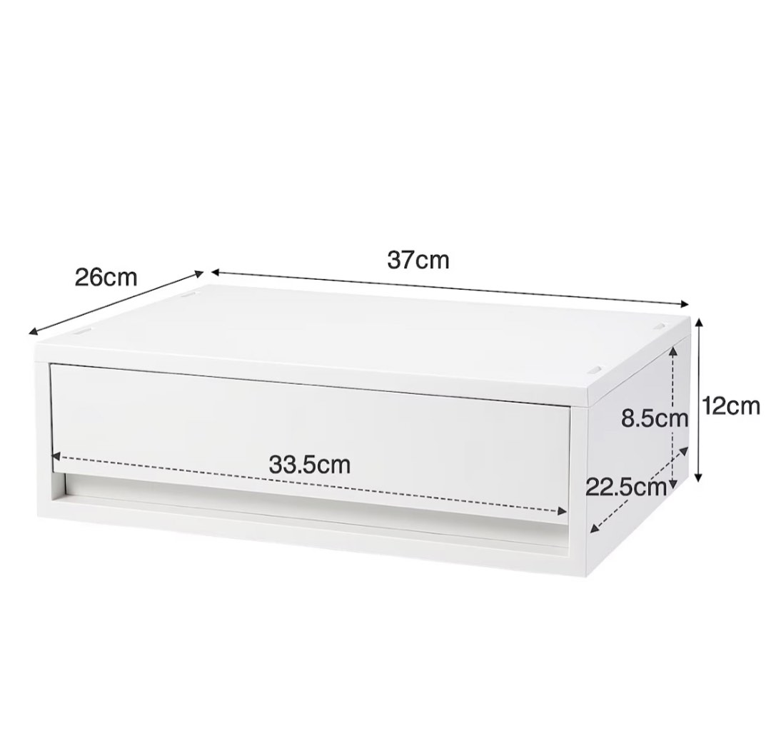 Muji storage box, Furniture & Home Living, Home Improvement ...