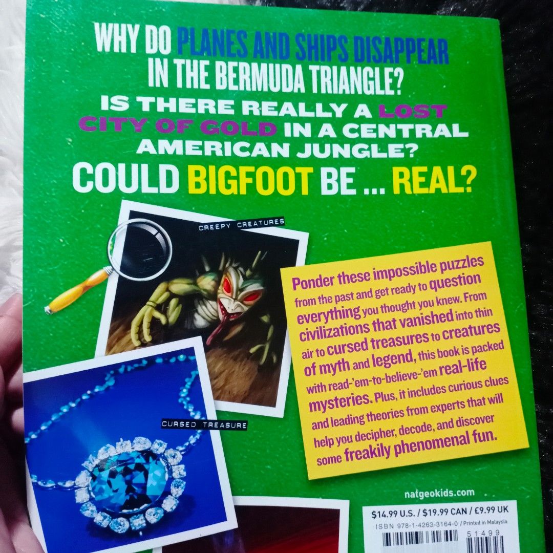 National Geographic Kids History's Mysteries: Freaky Phenomena: Curious ...