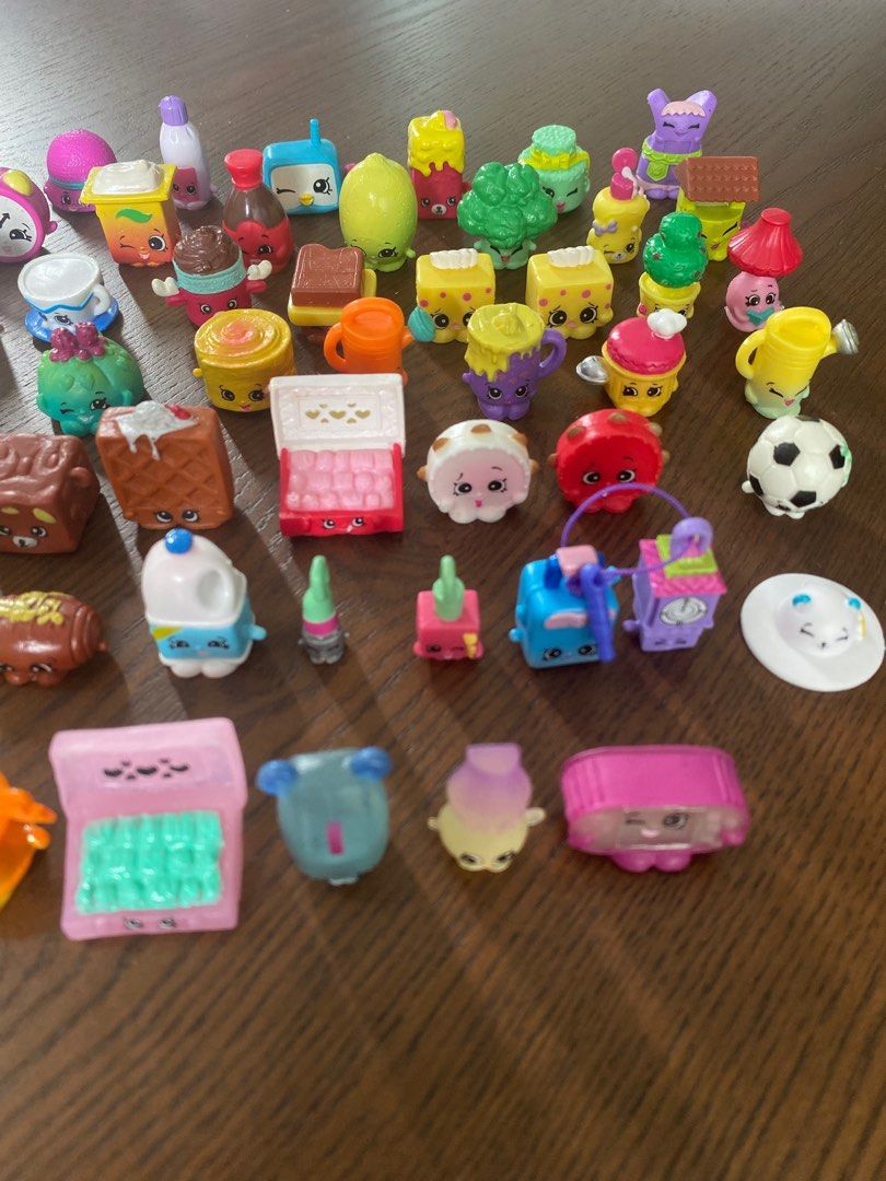 [negotiable official] shopkins mini figurines accessories seasons rare ...