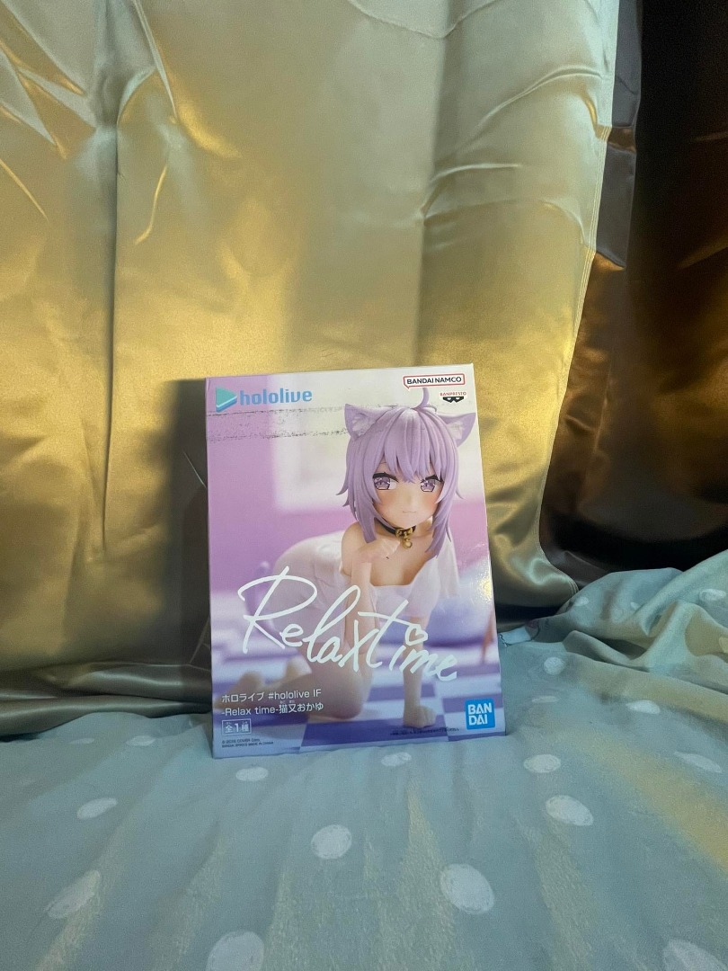 Hololive Nekomata Okayu Relax Time, Hobbies & Toys, Toys & Games on Carousell
