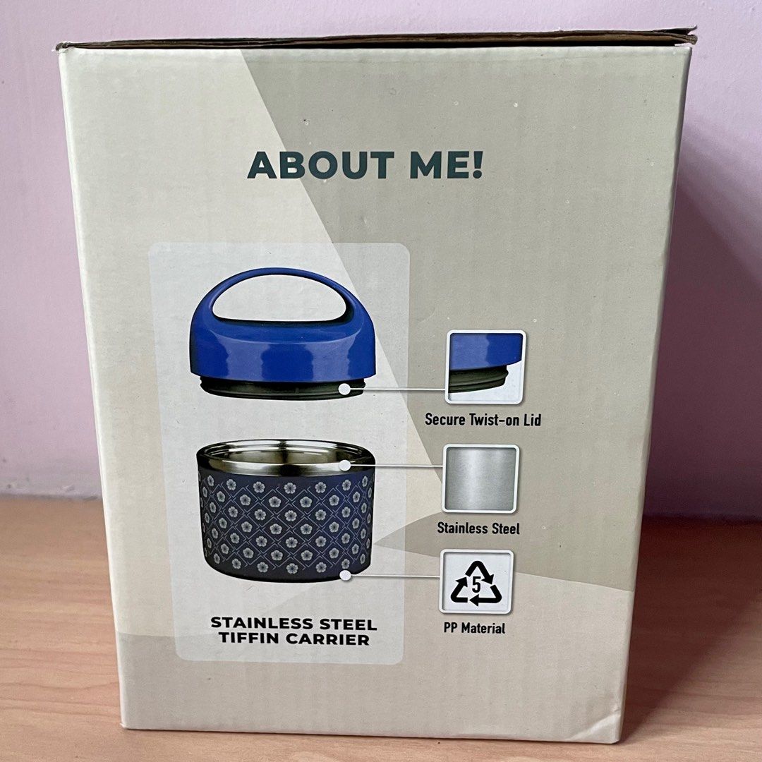 *NEW* Stainless Steel Tiffin Carrier **Food Thermal Container, Tingkat ...