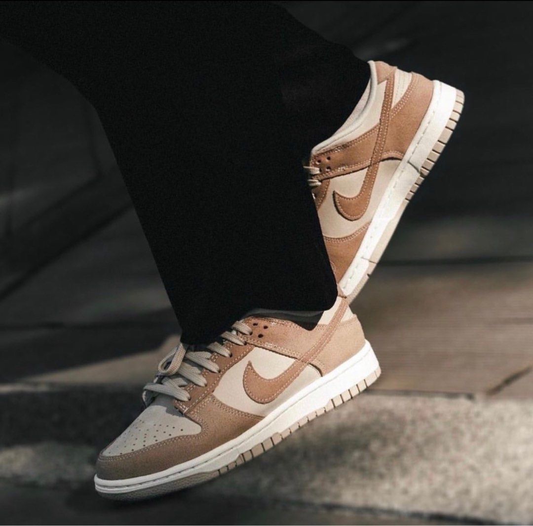 Nike Dunk Low Sand Drift, Women's Fashion, Footwear, Sneakers on Carousell