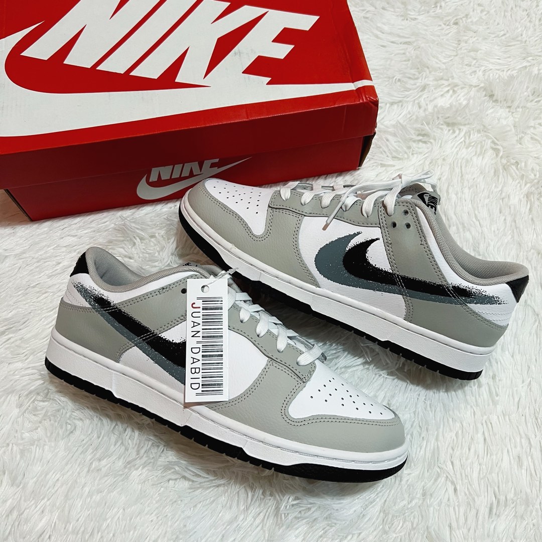 NIKE DUNK LOW STENCIL SWOOSH, Men's Fashion, Footwear, Sneakers on ...