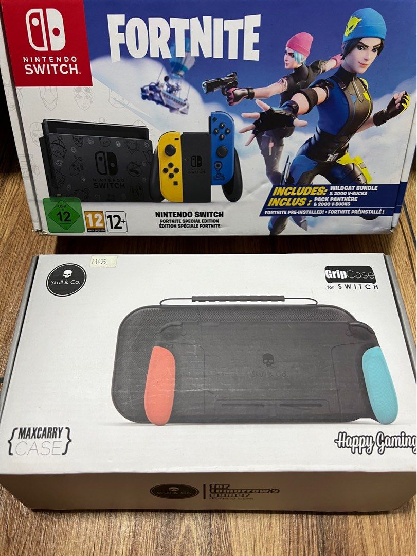 Nintendo Fortnite limited edition, Video Gaming, Video Game Consoles ...