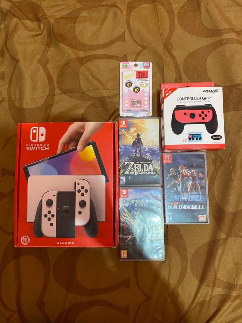 Nintendo Switch OLED SET, Video Gaming, Video Game Consoles, Nintendo ...