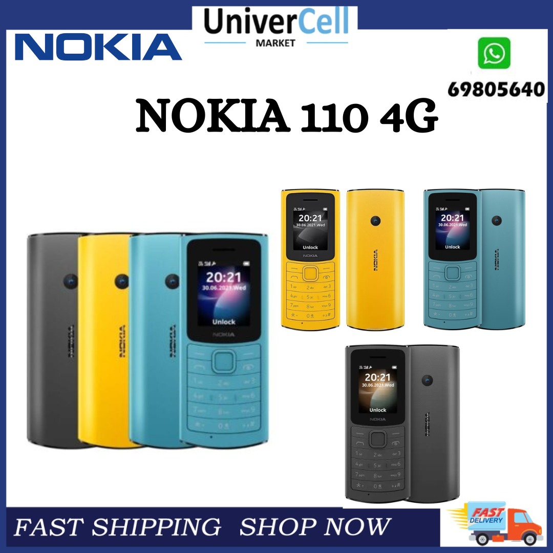 NOKIA 110 4G !!! STORE PICKUP !!! SAMEDAY DELIVERY AND EXPRESS DELIVERY ...