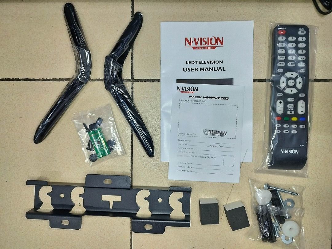 Nvision N600-T43MA 43" FHD LED TV, Computers & Tech, Parts & Accessories, Networking on Carousell