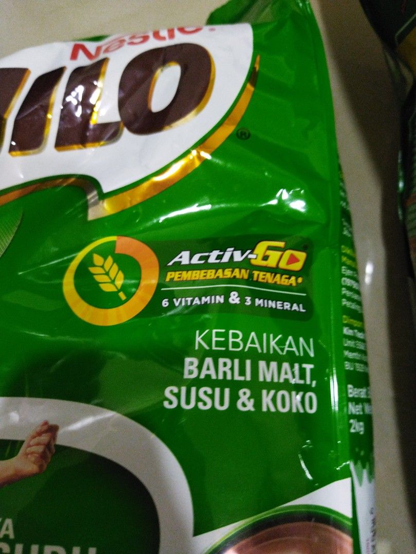 OFFER 2kg Milo powder, serbuk milo, sedap, mujarab, original, nestle ...