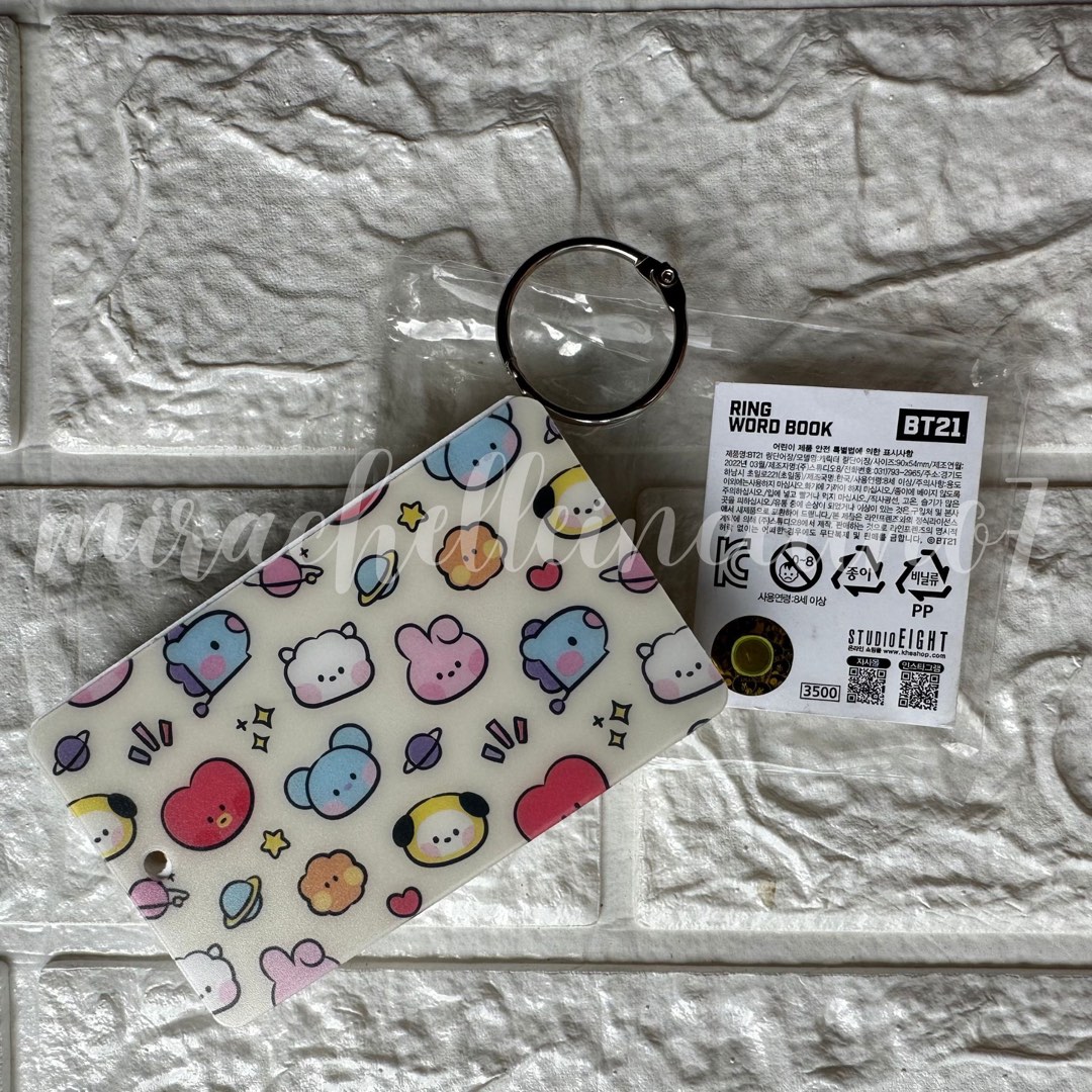 Official BT21 Ring Word Book, Hobbies & Toys, Stationary & Craft ...