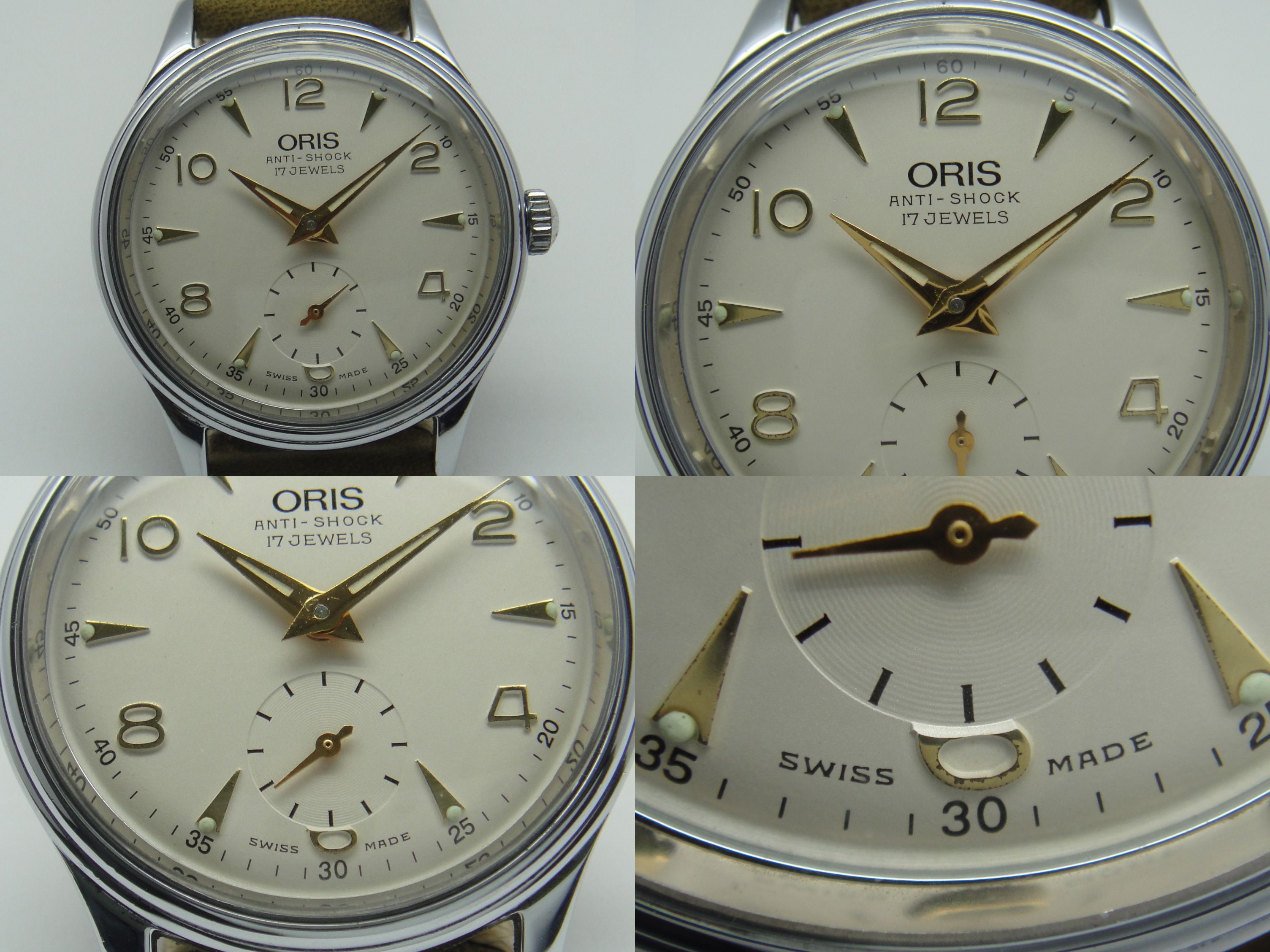 ORIS ANTI-SHOCK 17 JEWELS HAND WINDING WATCH, Luxury, Watches on Carousell