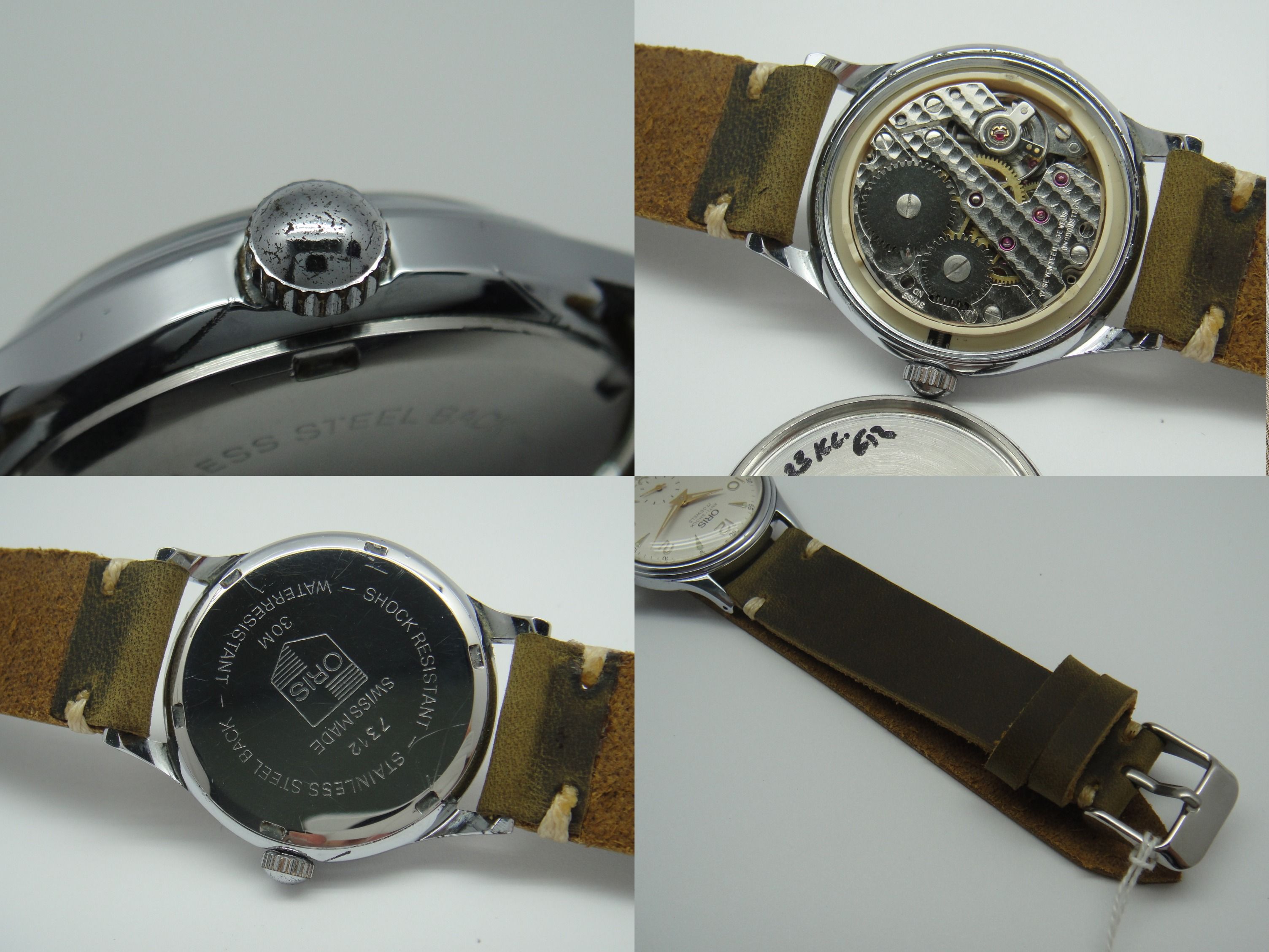 ORIS ANTI-SHOCK 17 JEWELS HAND WINDING WATCH, Luxury, Watches on Carousell