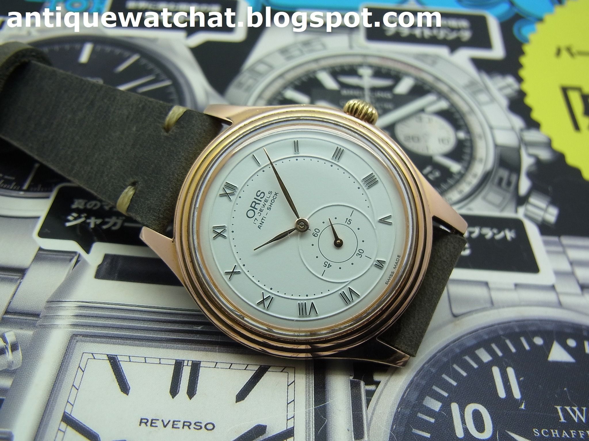 ORIS ANTI-SHOCK 17 JEWELS HAND WINDING WATCH, Luxury, Watches on Carousell