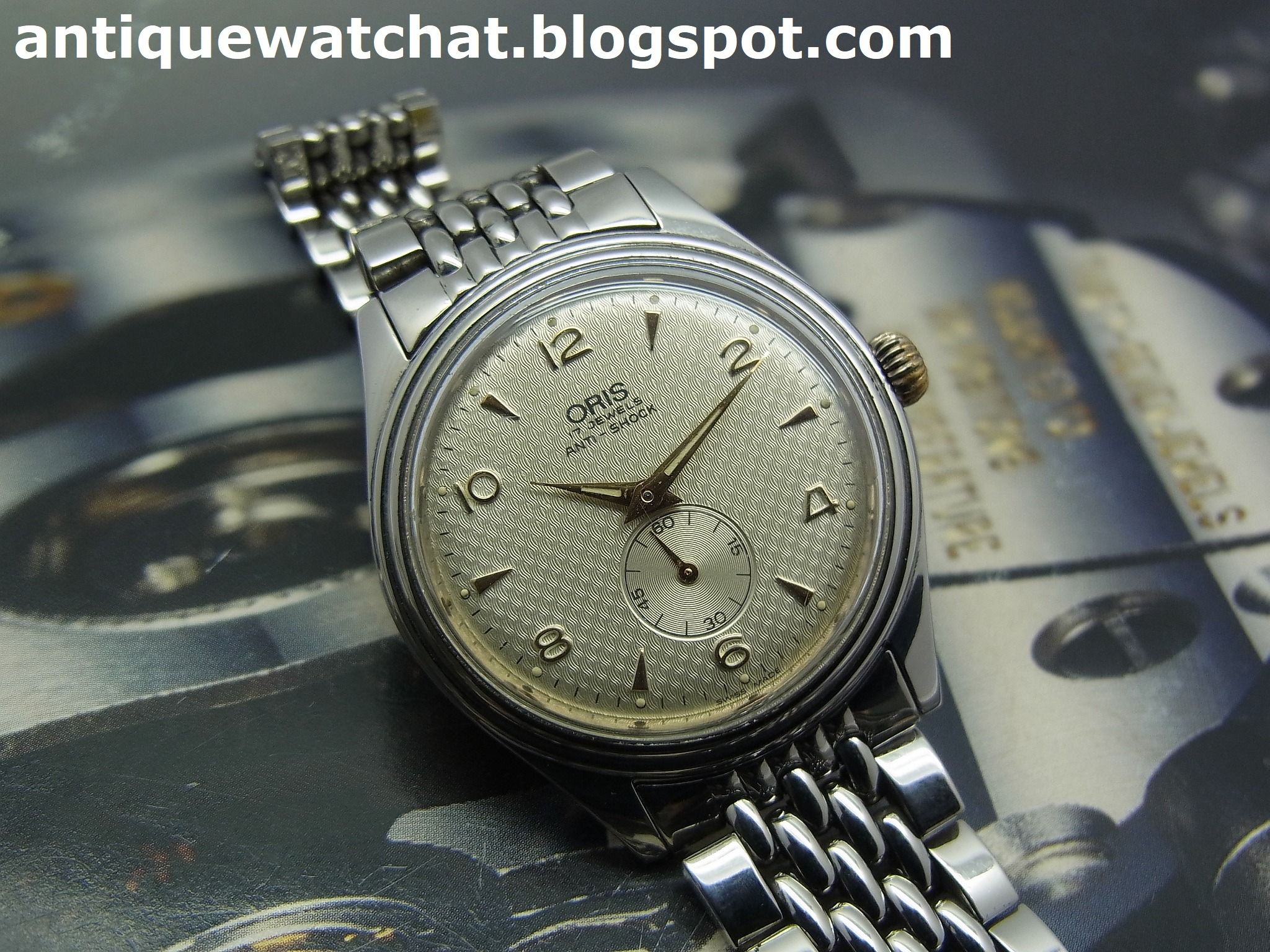 ORIS ANTI-SHOCK 17 JEWELS HAND WINDING WATCH, Luxury, Watches on Carousell