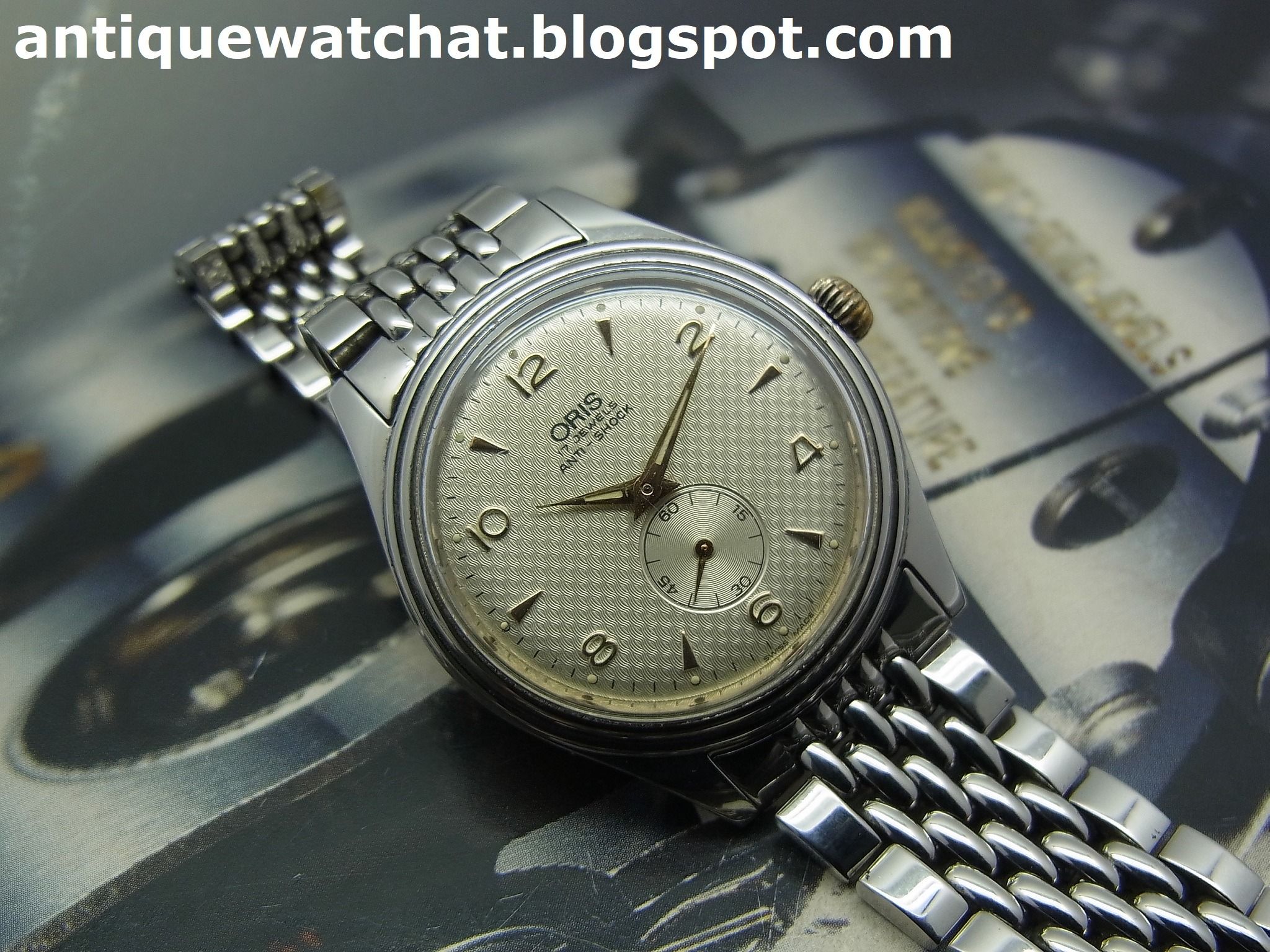 ORIS ANTI-SHOCK 17 JEWELS HAND WINDING WATCH, Luxury, Watches on Carousell